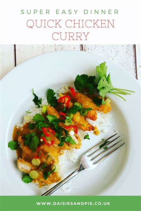 Quick Chicken Curry Quick Chicken Easy Chicken Dinner Recipes Quick