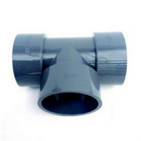 Jual TEE SAMBUNGAN PIPA BENTUK T 1 5 MEREK POWER FOOD GRADE TANPA TIMBAL Shopee Indonesia