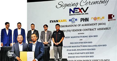 Cadb Tandatangan Moa Mou Untuk Pemasangan Ckd Model Ev Dongfeng Box