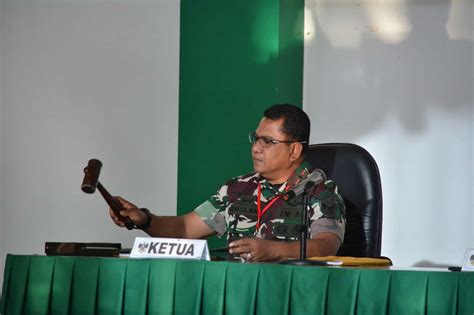 Danrem 043 Gatam Pimpin Sidang Parade Calon Tamtama PK TNI AD Reguler