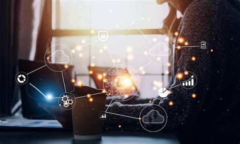 디지털 트랜스포메이션 기술 전략 사물인터넷 사물인터넷iot 아이디어 전환 및 디지털 시대 비즈니스 기술 도입 글로벌 비즈니스 역량 강화 Ai 프리미엄 사진