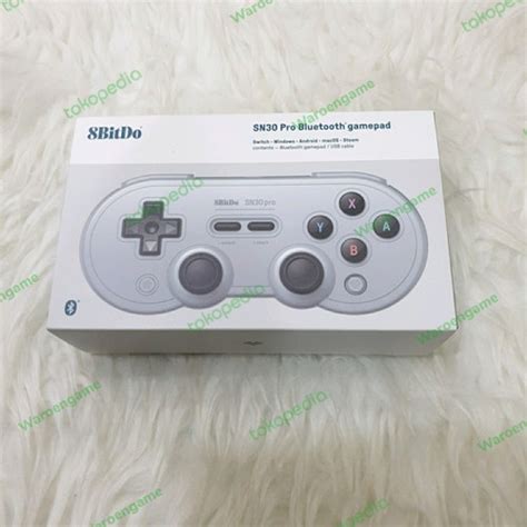 Promo 8Bitdo SN30 Pro Bluetooth Gamepad Gen 2 Hall Effect Gray Edition