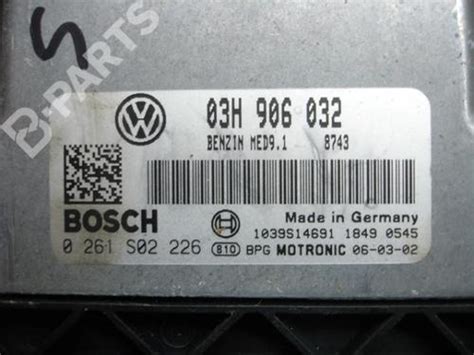 Engine Control Unit ECU VW PASSAT B C FSI Motion B Parts
