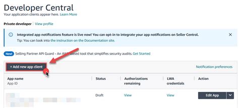 Private App Authentication Amazon Selling Partner Sp Api Connector Docs