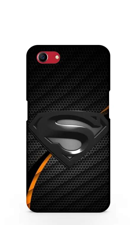Black Superman Oppo A83 Back Cover GOCOVERS