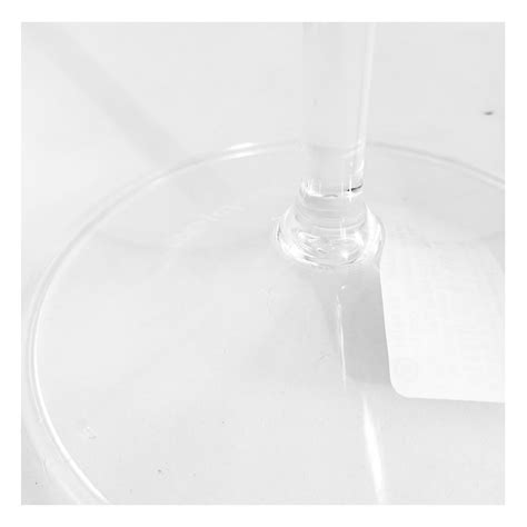 Taça de Vinho Acrílico Transparente Roma Curves ml Apollo Festas