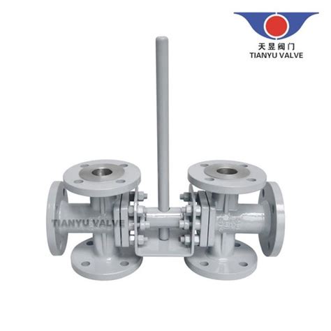 Cast Steel WCB DN40 PN10 RF Flange Sleeve Type Soft Sealing Plug Valve