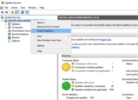 Import Updates Manually Into Wsus With Ie Or Powershell Sysops