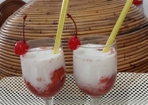 Resep Korean Strawberry Milk Oleh RA Laksitoresmi Indriati A Md SSI