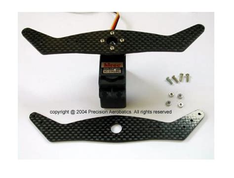 Carbon Fiber Heavy Duty Offset Servo Arm 5 Inch Precision Aerobatics