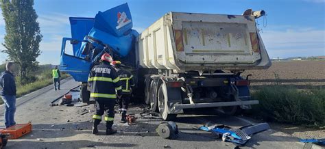 Accident rutier pe DN24 în municipiul Tecuci Info Trafic Romania