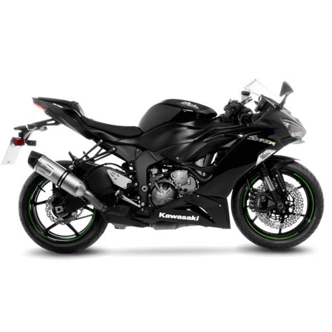 Échappement silencieux Slip On LeoVince LV ONE EVO inox pour Kawasaki