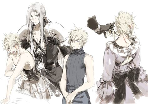 Cloud Strife And Sephiroth Final Fantasy And 1 More Drawn By Lydiaaa
