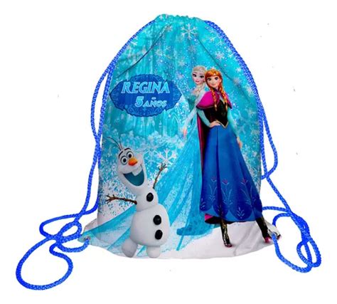 40 Morralito Dulcero Bolo Fiesta Infantil Frozen Envío Gratis