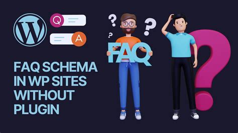 how to create a faq schema in wordpress websites without a plugin code