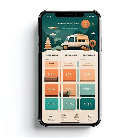 Premium Ai Image Mobile App Layout Design Of Mortgage Calculator