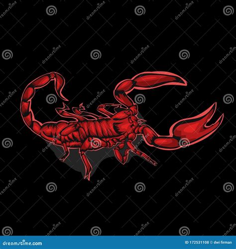 Illustration Of Scorpion Arachnid Insect Vector Graphics
