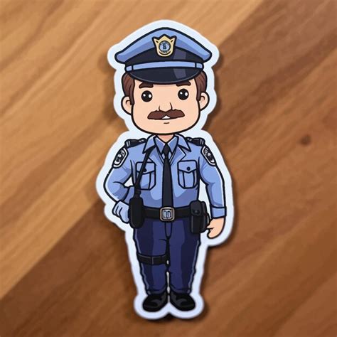 Officer Sticker Vectors And Illustrations For Free Download