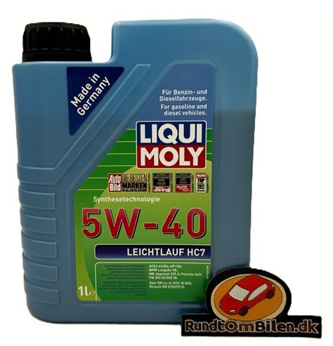 Liqui Moly Letløbs motorolie HC7 5W-40 (1 liter)