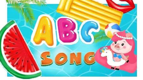 Abc Water Park Song ♫♫♫ Learn Abc With This Funny Water Park Song