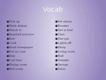 ASL Level 2 Unit 12 Test Review PowerPoint By Sign Up For Success