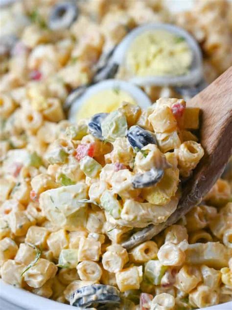 Deviled Egg Pasta Salad Recipe Easy Macaroni Salad