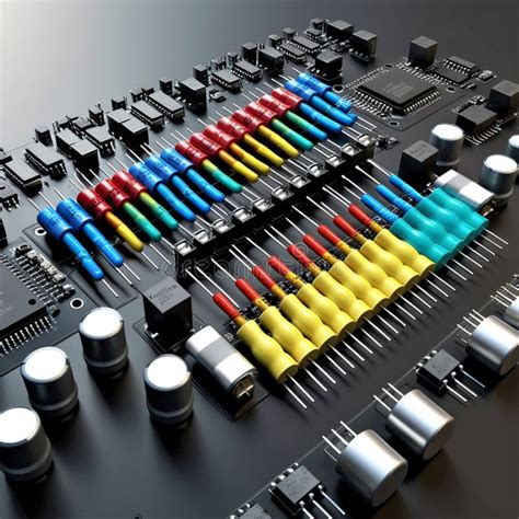 An Electronic Circuit Stock Illustration Illustration Of Multimedia