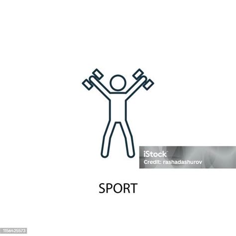 運動概念線圖示簡單元素說明運動概念大綱符號設計可用於 Web 和移動 Ui Ux向量圖形及更多人體圖片 人體 俱樂部 健保和醫療