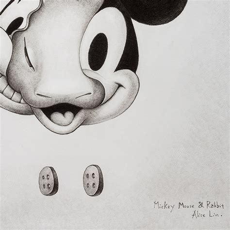 Mickey Mouse And Rabbit 2 By Alice Lin Wow X Wow
