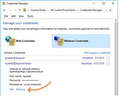 SourceTree Won T Let Me Delete Password Stack Overflow