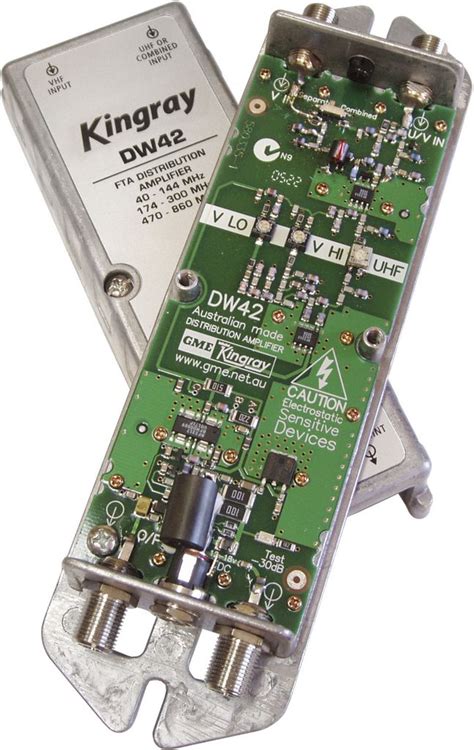 DW42 40Db Distribution Amplifier Vhf/Uhf Dw42 | Wagner Online ...