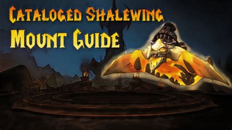 How To Obtain The Cataloged Shalewing EASY Mount Guide YouTube