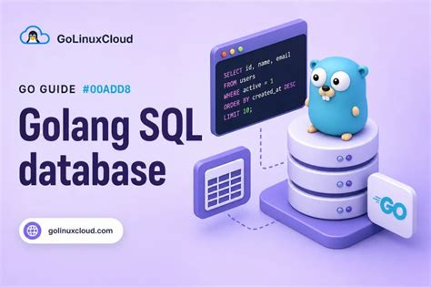 Golang Sql Tutorial Crud Operation Golinuxcloud