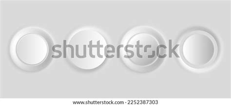 Neumorphic Button Ui Neumorphic Designvector Iluustration Stock Vector Royalty Free 2252387303