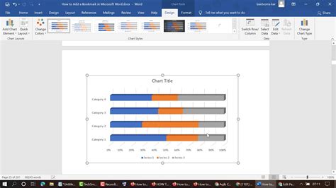 How To Make Bar Graph In Word