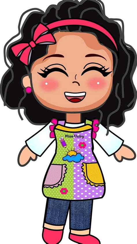 Miss Inicial Imagenes De Maestras Animadas Dibujos De Profesores