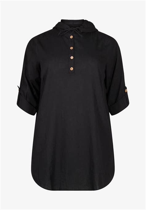 Zizzi Mit Kapuze Tunika Black černá Zalando Cz