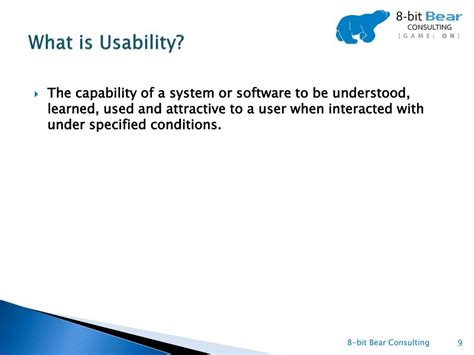 Ppt Video Game Usability Testing Answering The Why Powerpoint