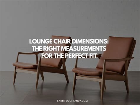 Furniture Lounge Chair Dimensions At Christopher Larochelle Blog