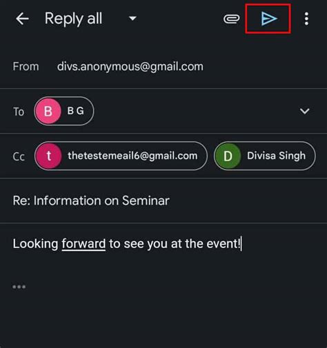 How To Perform Reply All In Gmail