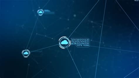 Premium Photo Secure Global Network Digital Cloud Computing Cyber