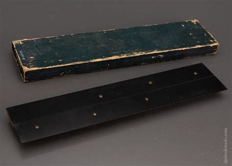 12 Inch Parallel Rule Mint In Box 104099 Jim Bode Tools