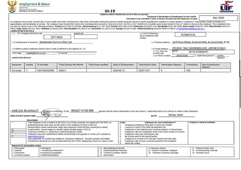 2020 12 04 Termination Certificate Tashia Govender Maternity Ui