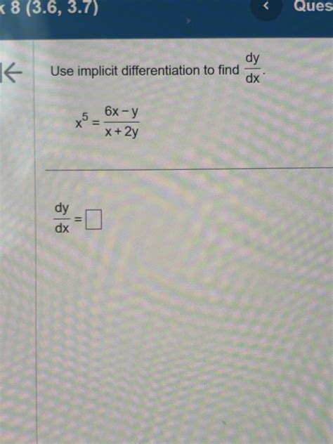 solved use implicit differentiation to find