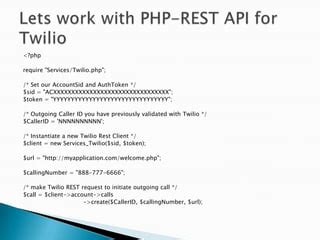 Lets Have Some Fun With Twilio Open Tok PPT