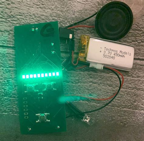 Technos Models LED Sequencing With Audio Kit DB All Green Led S Stapelton Dust Buster Phase