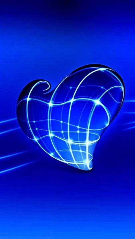 Blue Heart Backgrounds