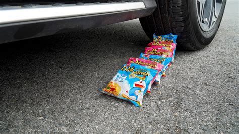 Asmr Crushing Crunchy And Soft Things By Car Floral Foam Squishy