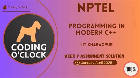 Nptel Programming In Modern C Week 9 Assignment Solution January April 2025 Iit Kharagpur