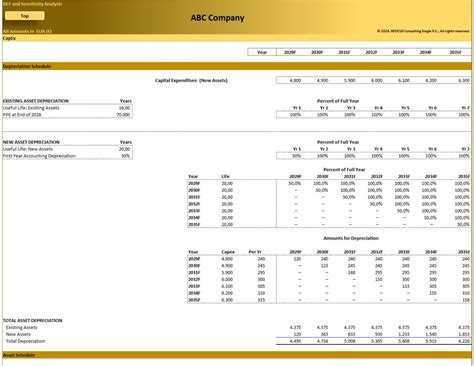 Dcf Valuation And Sensitivity Analysis Efinancialmodels